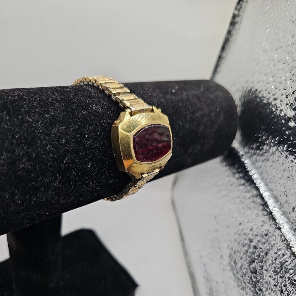 Vintage Rare Bulova Computron Ladies Wrist Watch Spid… - Gem